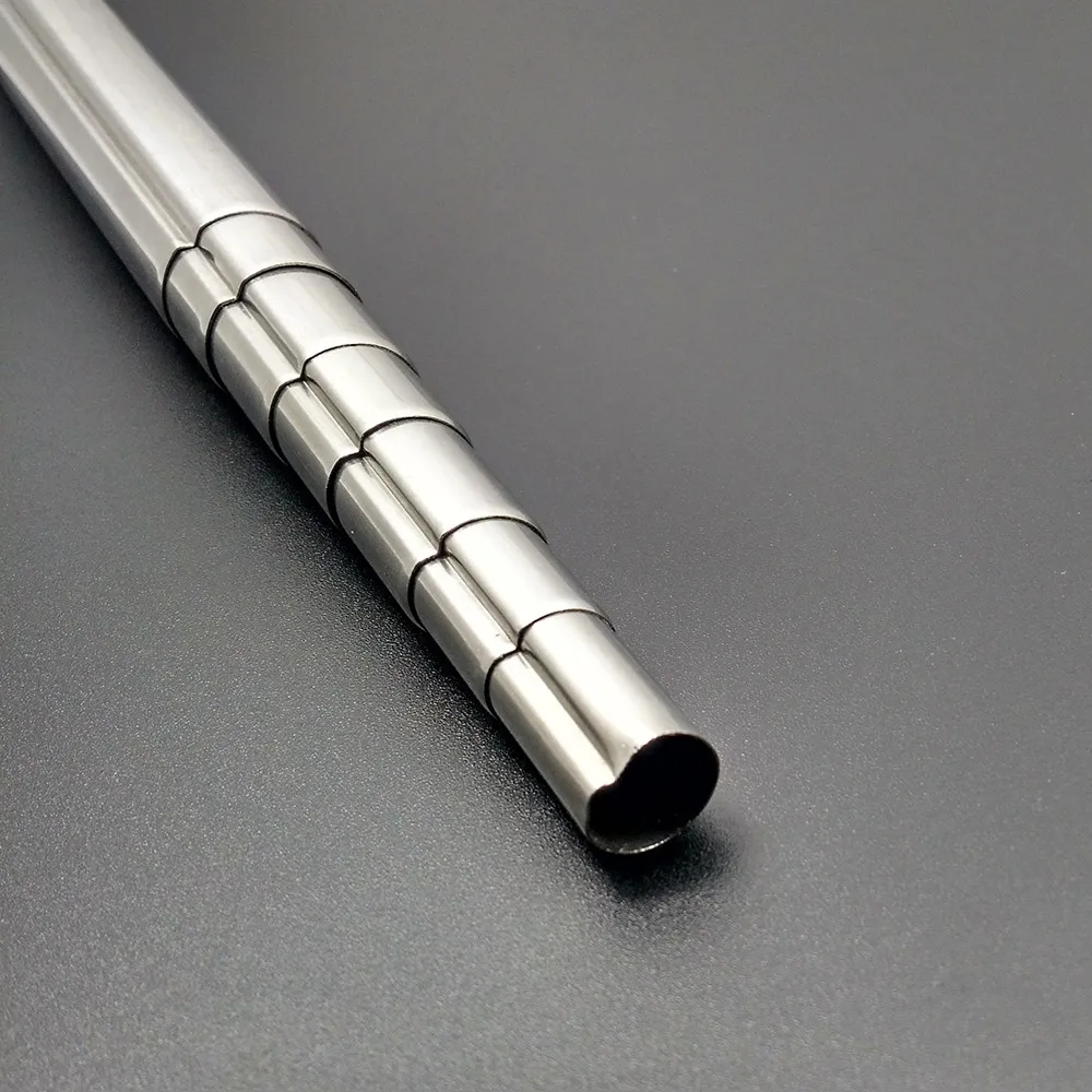 Custom Brass Nickel Plated Telescopic Rod Tube With Groove - Buy Brass ...