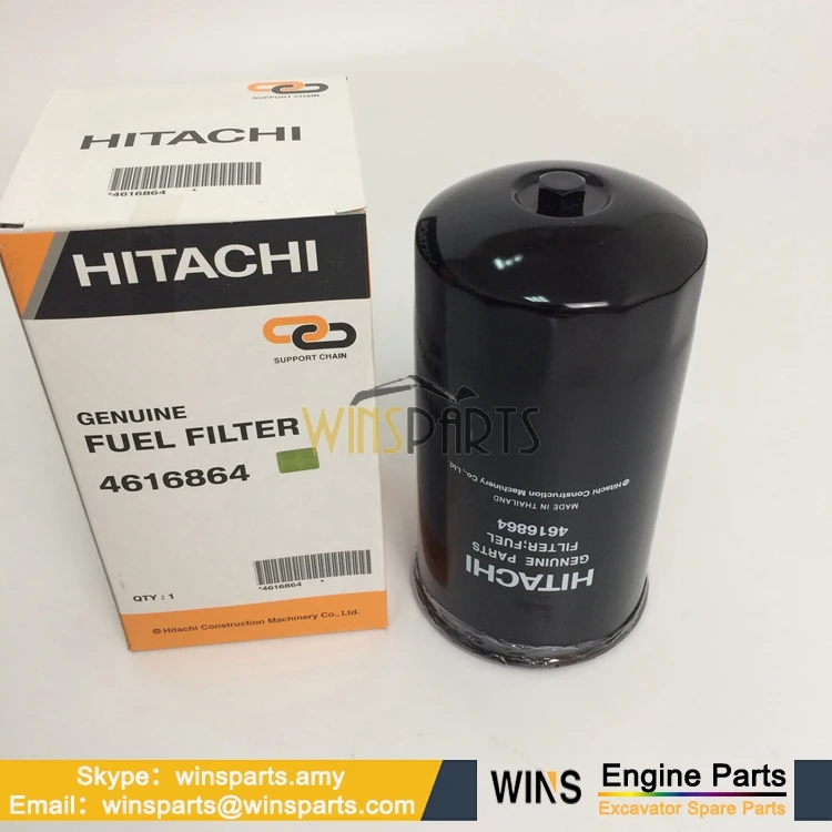 4616864 4192631ไส้กรองน้ำมันเชื้อเพลิง Ex-5 Ex300-5 Ex350k-5 Zx330-3g ...