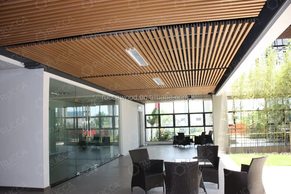 40x55mm Hot !assembling Ceiling 6b New Wood Square Wpc Material Foshan ...