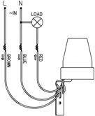 Photocell ST302 Light Control Sensor - IP44 Ambient Light Detector for ...