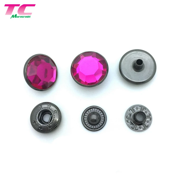 Custom Snap Fasteners Metal Buttons Decorative Belt Snap Fastener - Buy ...
