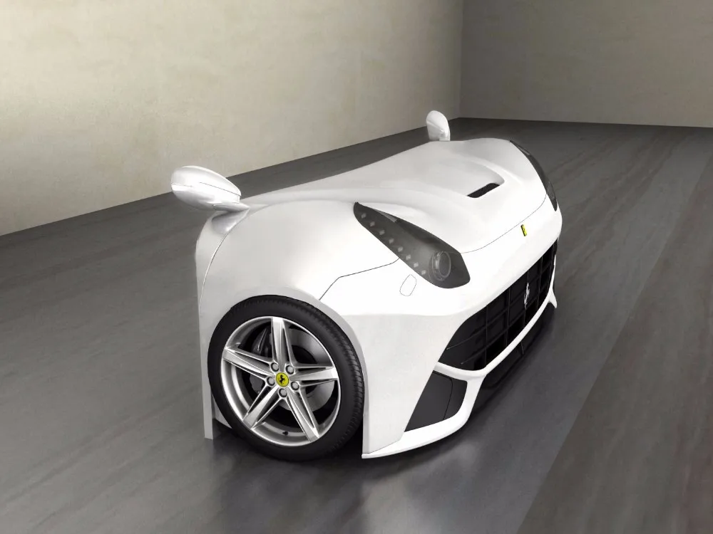 FRP Fiberglass Modern Reception Desk - Durable & Stylish