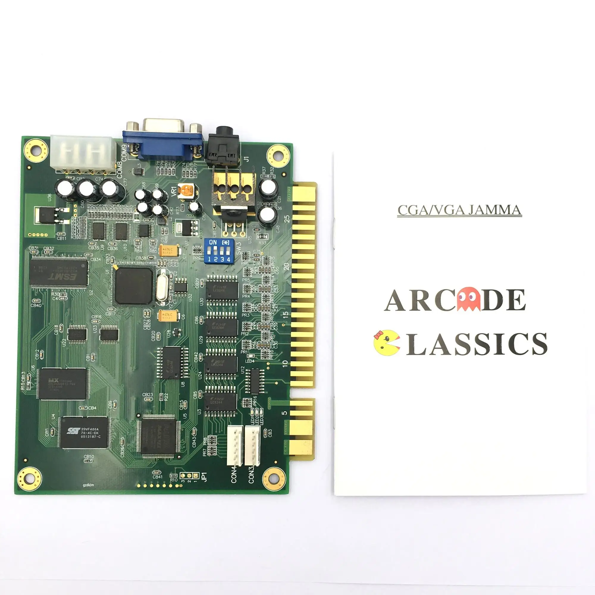Classic 60 In 1 Game Pcb / 60 In 1 Arcade Game / Multi Jamma Game For ...