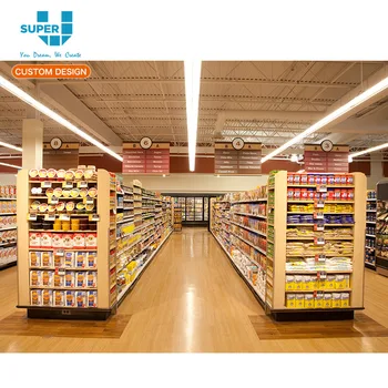 Professional Custom Interior Design For Mini Market Shop - Buy Interior ...