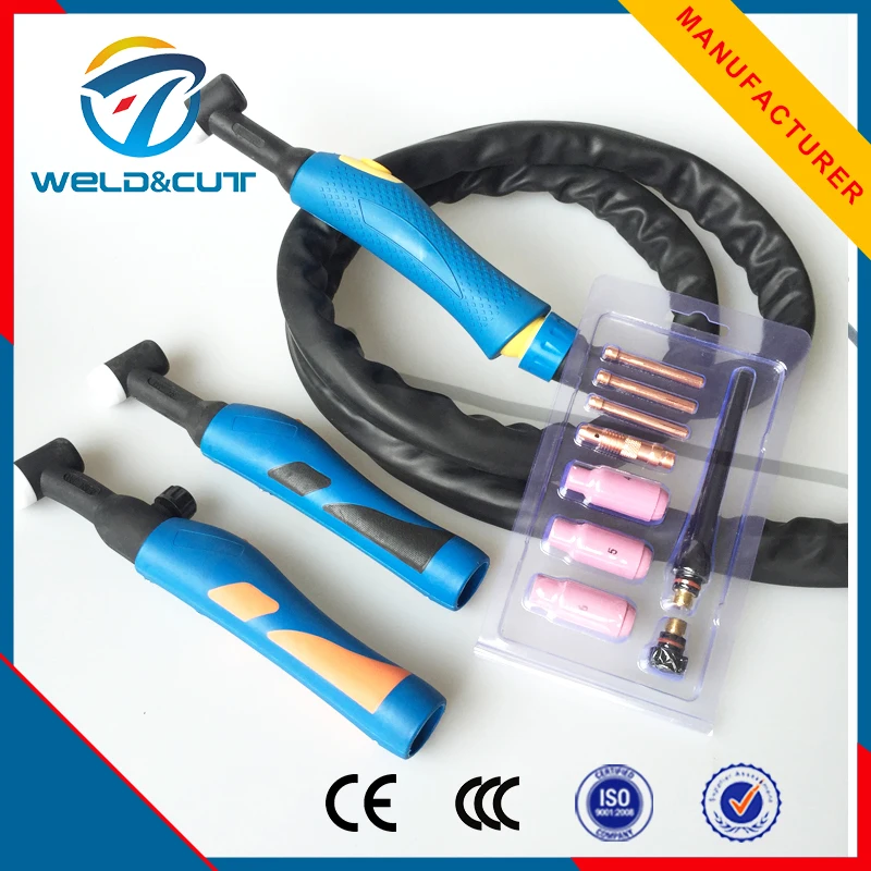 Tig Long Back Cap 57y02 For Welding Torch Wp17/18/26 - Buy Long Back ...