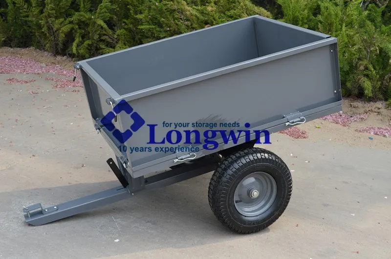 Small Plastic Atv Trailer Garden Quad Atv Dump Utility Trailer - Buy ...