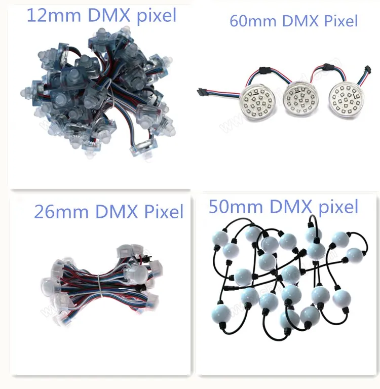 Programming 12mm Round Led Light 5v Ws2818 String Individually Addressable Rgb Led Pixels Light ...