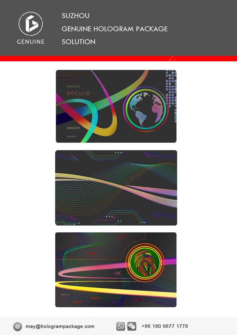 Driver's License Transparent Hologram Overlay Sticker For Id Card - Buy ...