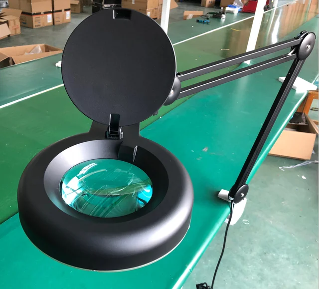 3/5/8 Diopter Esd Magnifying Glass Led Lamp Esd Version Illuminated ...