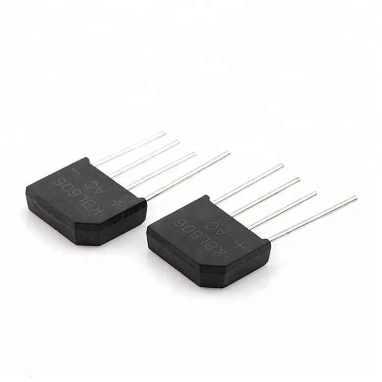 Kbl606 Rectifier Bridge Diode Rs606 4-pin Flat Bridge Type Single-phase ...