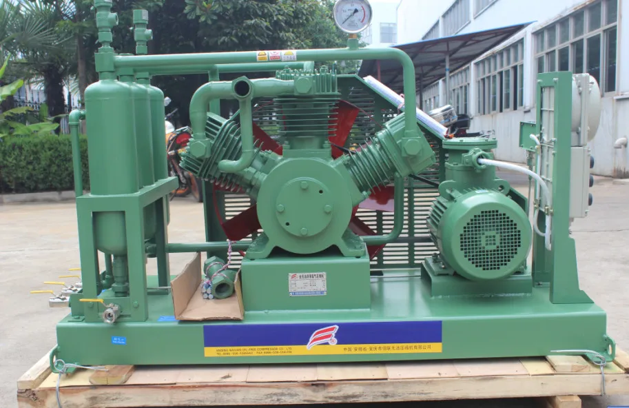 High Pressure Hydrogen H2 Gas Compressor 30-1600nm3/hr 250bar,Oil Free ...