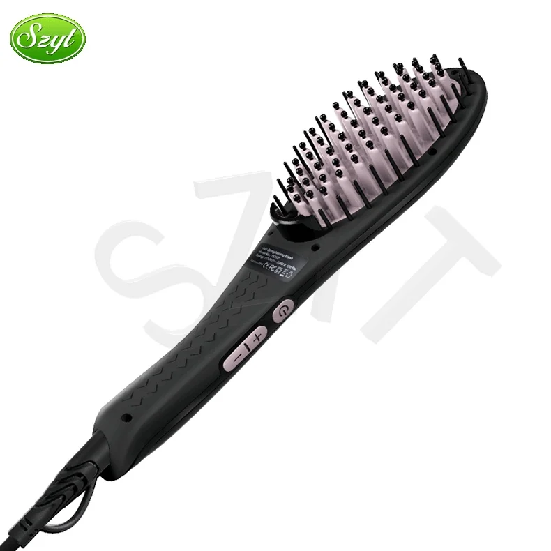 2016 New Professional Beautiful Star Ceramic Comb Brush Hair ...