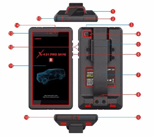 LAUNCH X431 PRO MINI V3.0 - Comprehensive Diagnostic Tool