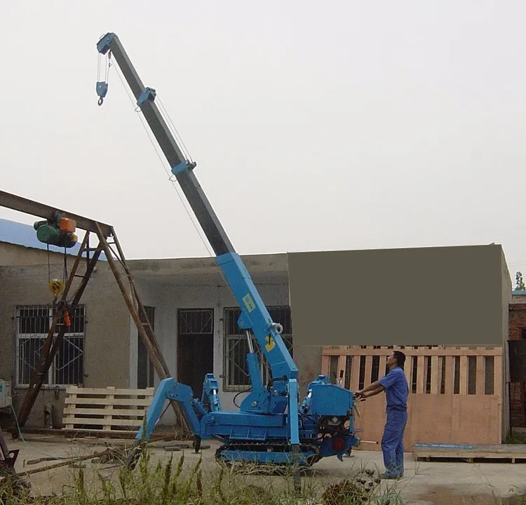 3 Tons Spider Crawler Mini Crane Hoist - Buy Portable Crane Hoist,Mini ...