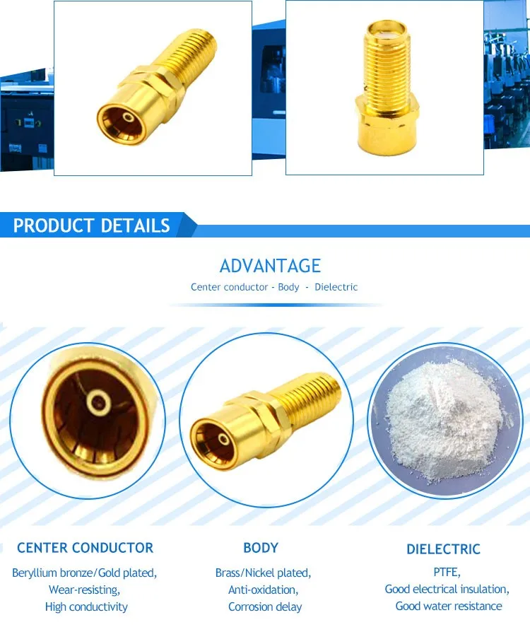 Female Bma To Sma Female Connector Rf Adapter - Buy Rf Adapter,Sma Rf Adapter,Sma Female Rf ...