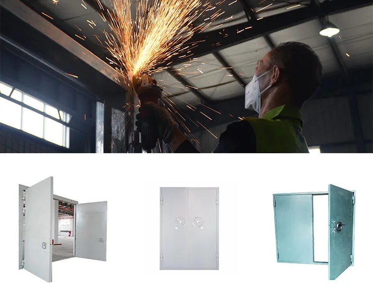 Steel Swing Blast Resistant Doors for Underground Bunkers