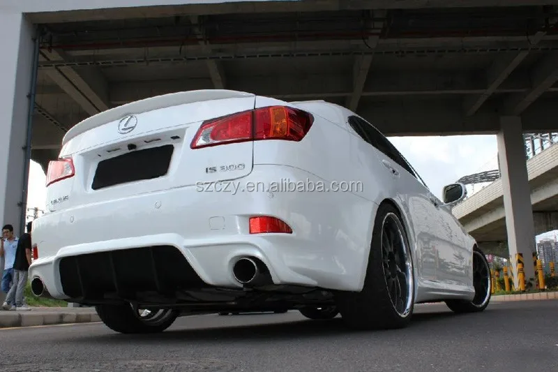 07-11 Is300 Pu Rear Bumper Diffuser Lip For Lexus Is300 07-11 - Buy ...