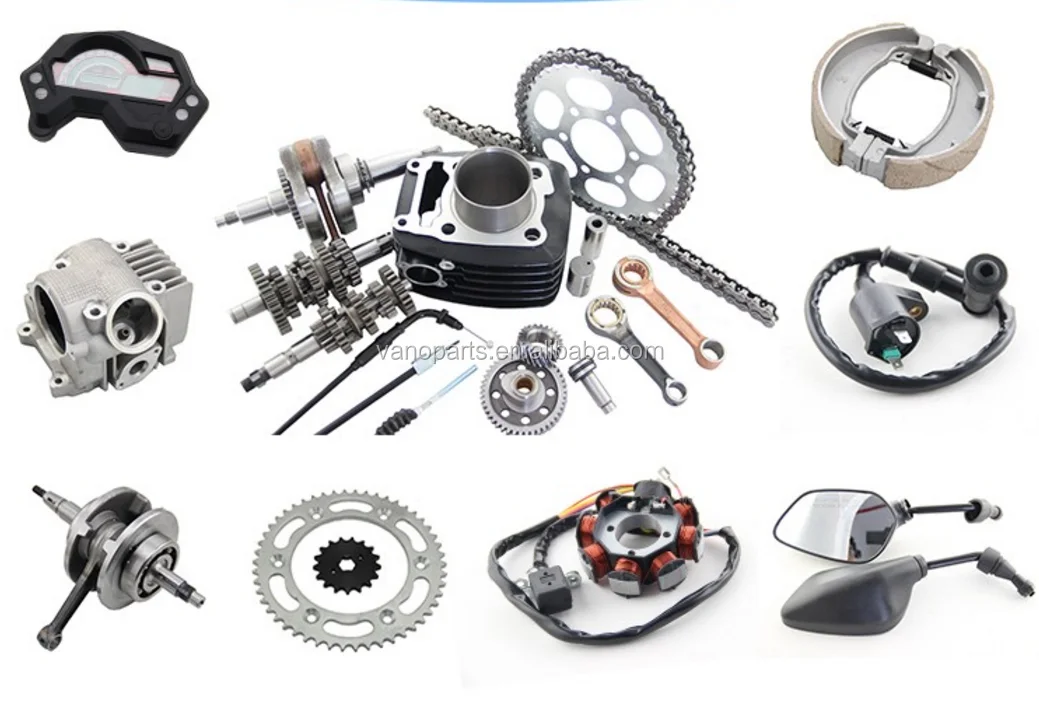 Complete CG Motorcycle Footrest Assembly - Durable Carbon Steel OEM ...