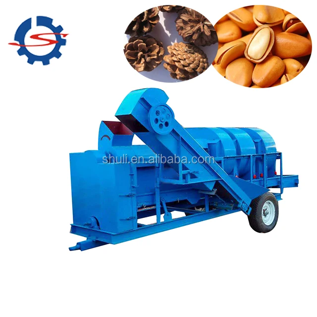 Pine Cone Processing Machine Pine Cone Nuts Sheller Shelling Machine ...
