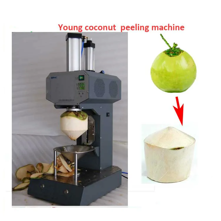 New Design Fresh Coconut Peeling Machine Coconut/young Coconut Trimming ...