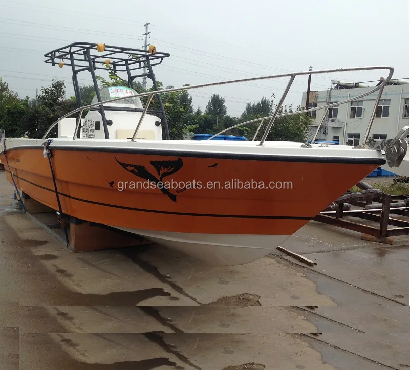 27FT Fiberglass Center Console Cabin Fishing Boat for Sale