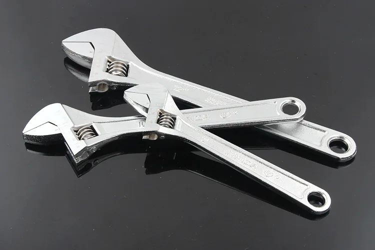 Universal Hand Tools High Carbon Steel Adjustable Wrench Multi Function ...
