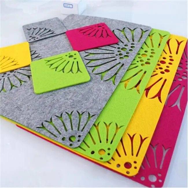 Custom Design Felt Placemat,Felt Dinner Mat,Felt Table Mat - Buy Table ...