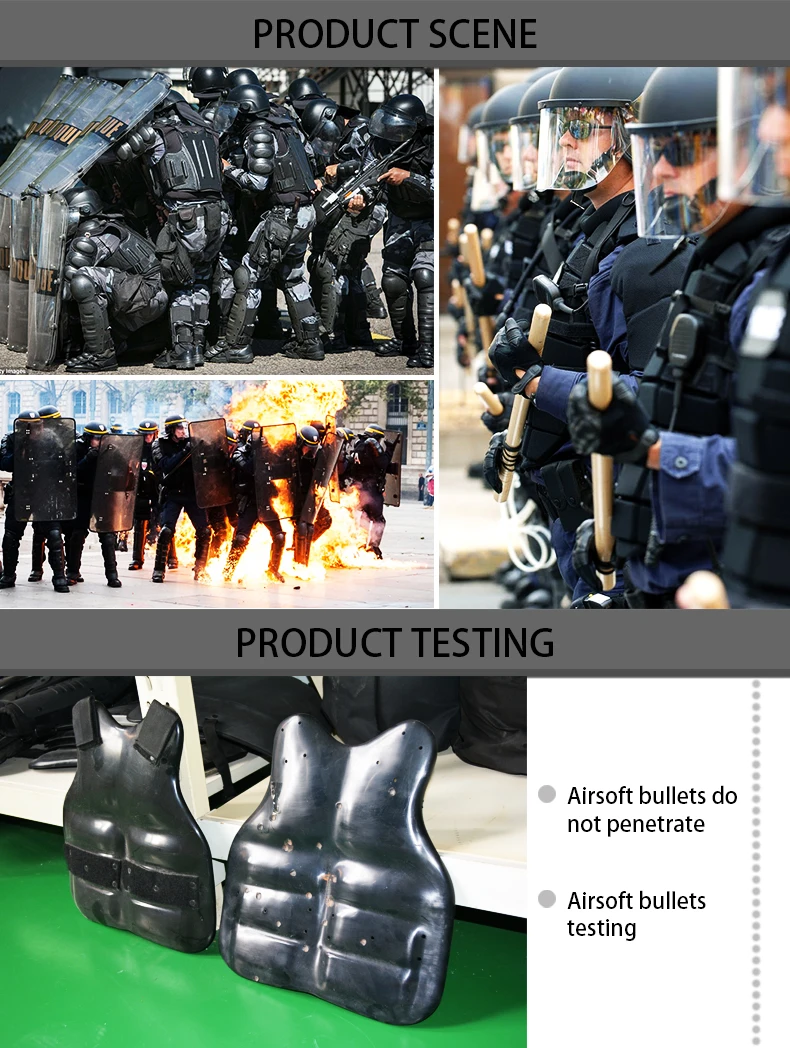 Military Armor Gear Full Body Armor Anti Riot Suit Anti Riot Body Armor ...