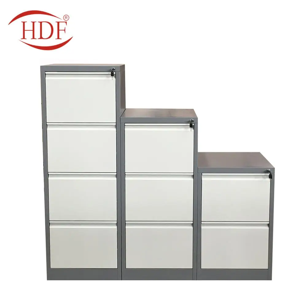 China Luoyang Huadu Vertical 3 Drawers Metal Filling Cabinet 3 Layer ...