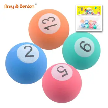 27mm Rubber Number Bouncing Ball Colorful Bounce Ball - Buy 27mm Bouncing Ball,Bounce Ball ...