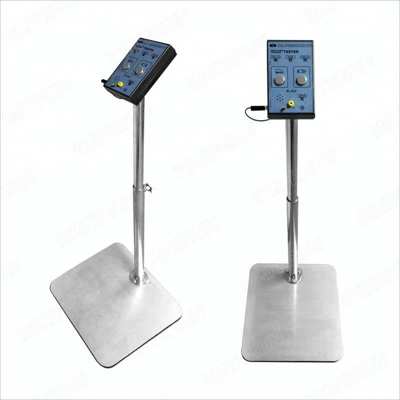 Sl-032 Dual Footwear/wrist Strap Tester 3-state Touch Esd Foot Tester ...