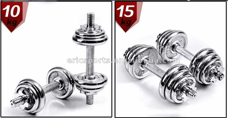 Chrome Adjustable Dumbbell Barbell Sets - Buy Weight Plate 50kg,Cast ...