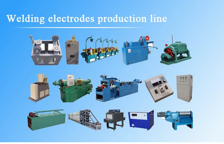 Aws E6013 E7018 Welding Electrode Production Line - Buy Welding ...