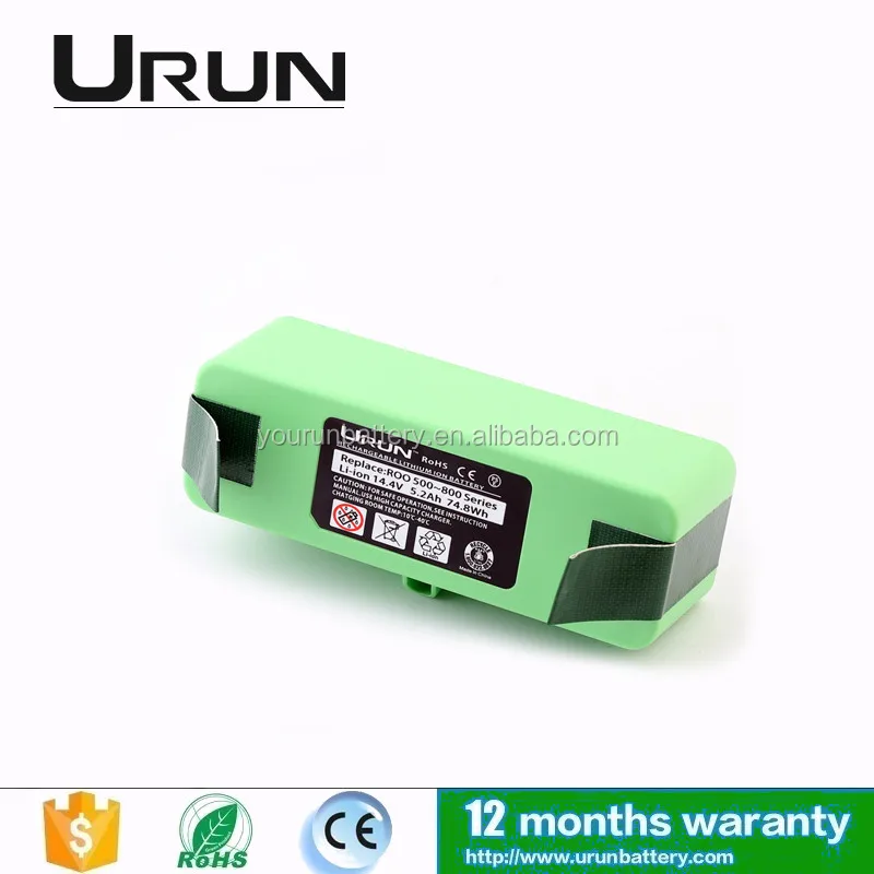 Urun 14v Rechargeable Lithium Ion Batteries For Vacuum Cleaner Replace ...