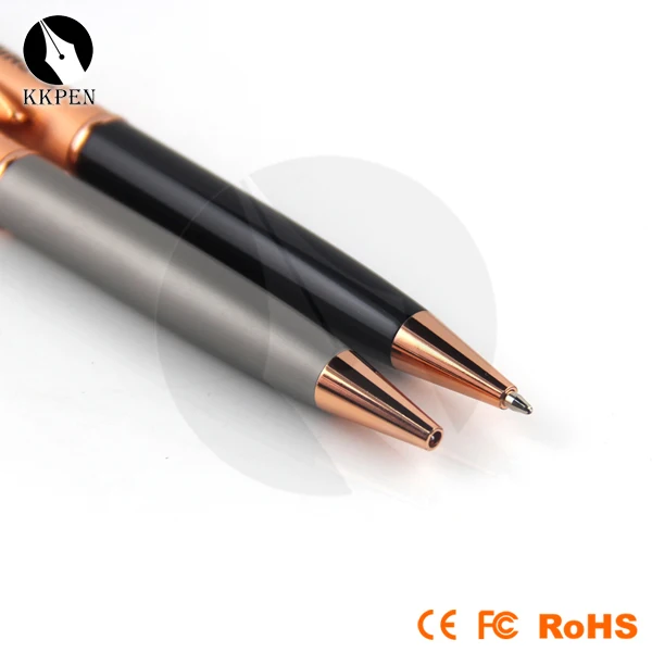 Thick Stainless Oem Ball Point Steel Heavy Metal Pen For Signature ...