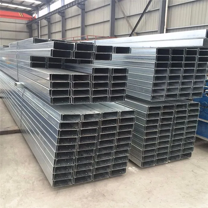 Dx51d Z80/100 C Purlin Cold-formed Steel Unit Weight Of C Purlins - Buy ...