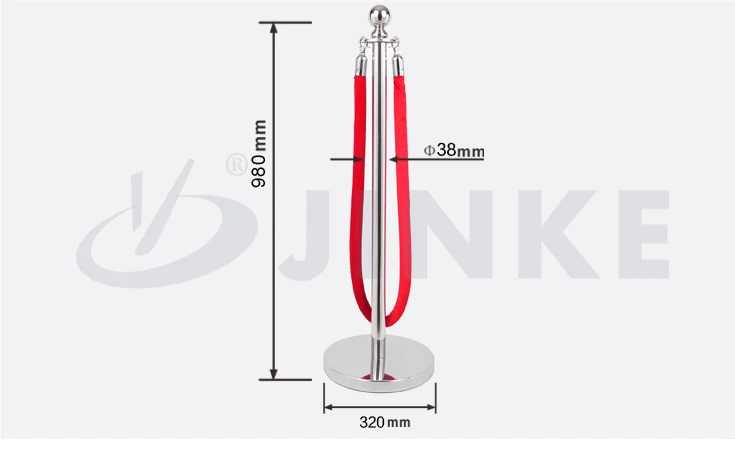 8kg Weight Stable Pole Queuing Line Waiting Lines Stand Hanging Ropes ...