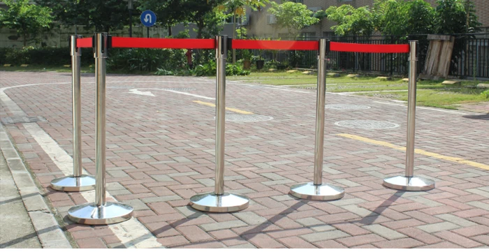 Bank Control Queue Barrier/portable Barricades - Buy Crowd Control ...