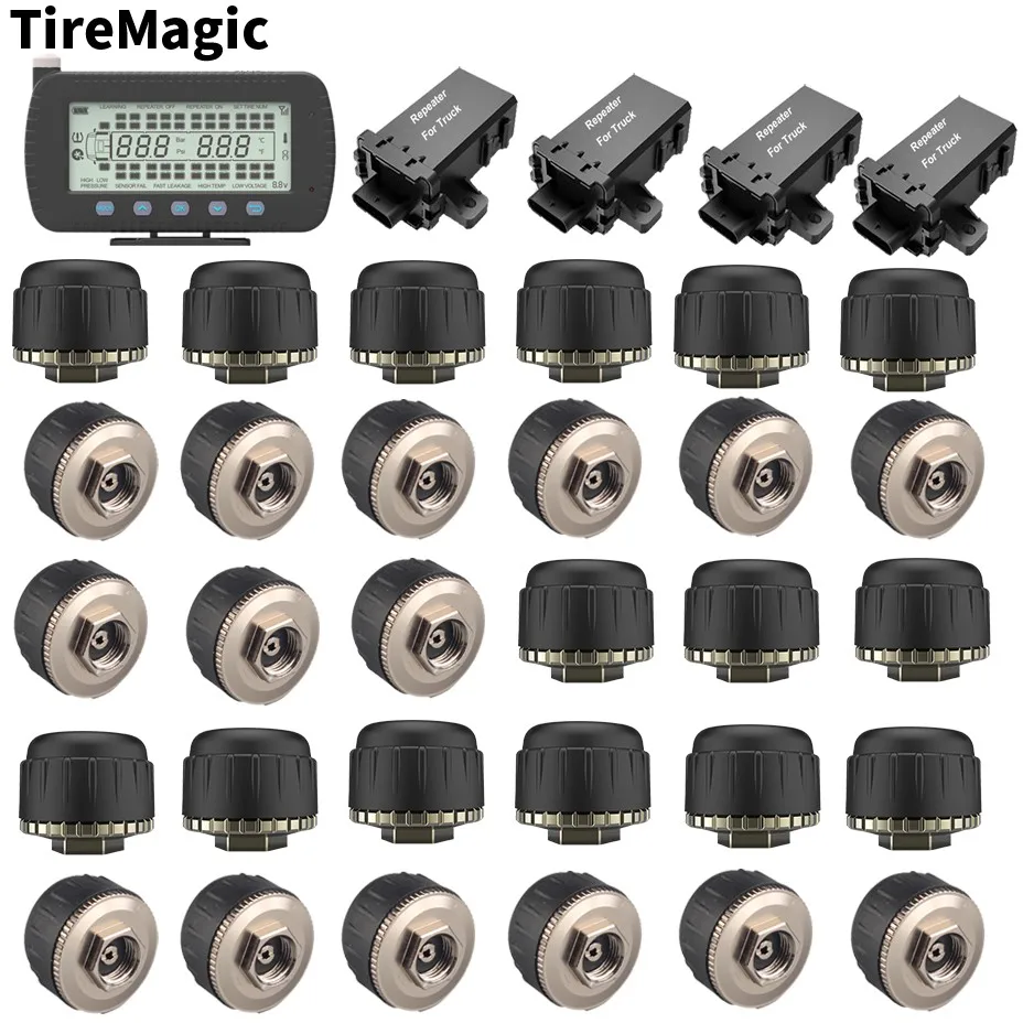 Truck & Bus TPMS Adapter Valve for Car Trailer Tire Pressure Monitoring ...