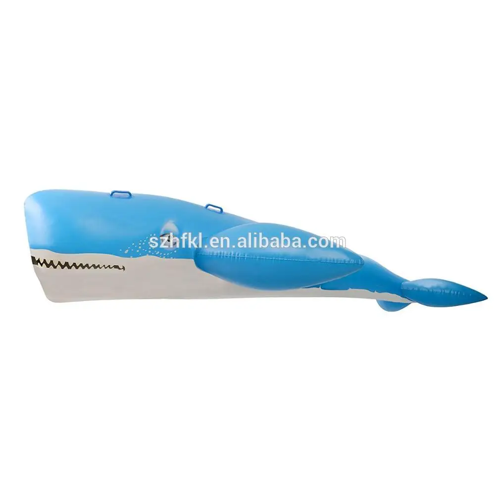 Giant Blue Whale Inflatable Pool Floats - Customized Fun