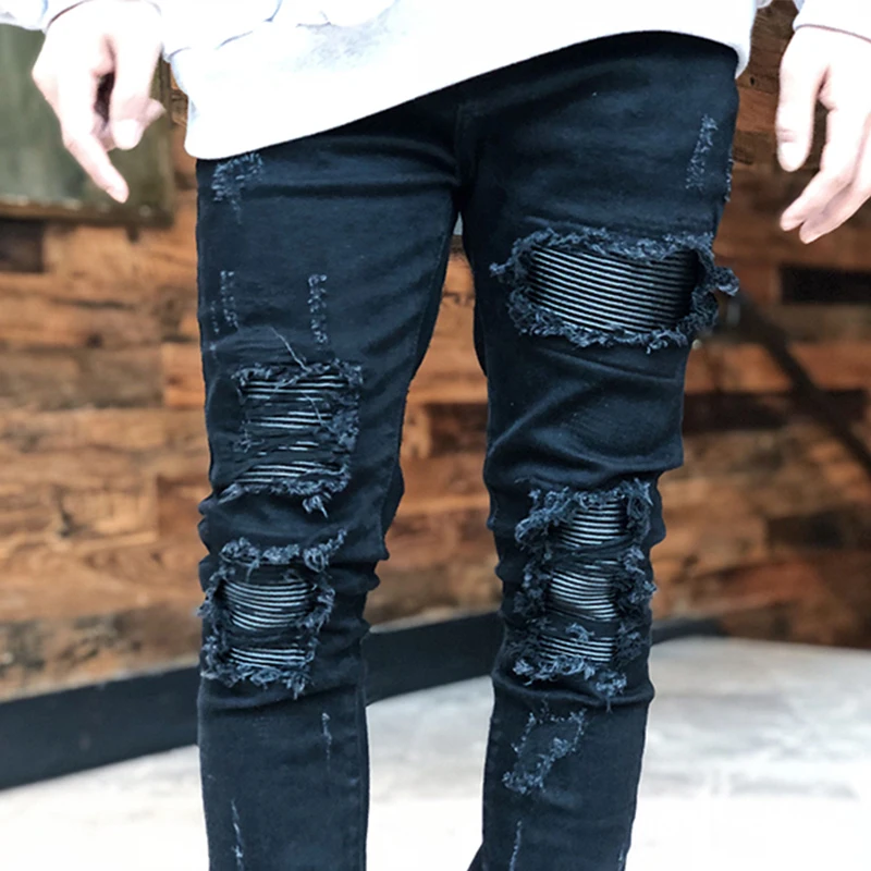 Shop Our OEM Ripped Pent Style Jeans - All Season Men's Fashion