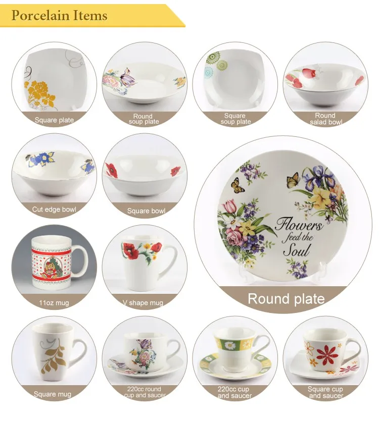 Carrefour Dinnerware Sets - Buy Carrefour Dinnerware Sets,16pcs Lovely ...