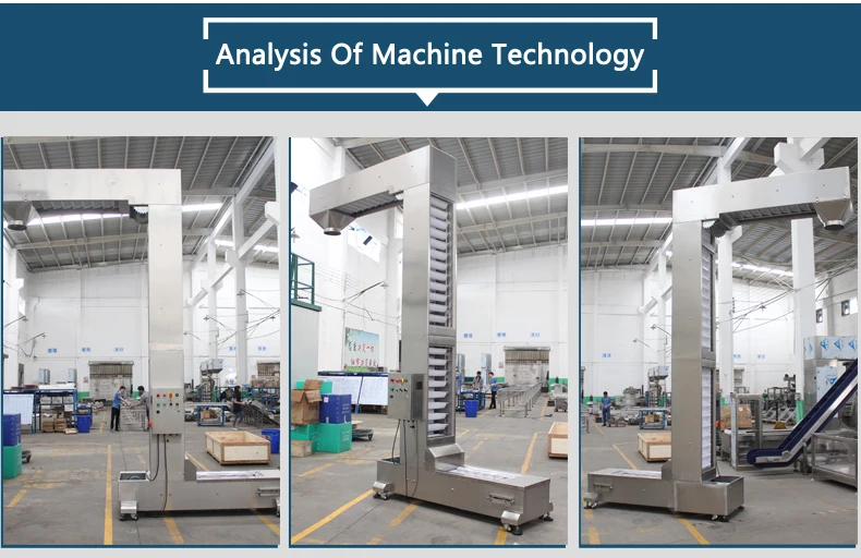 Hygienic Design Multi Discharge Outlets Vegetable Conveyor / Hopper ...