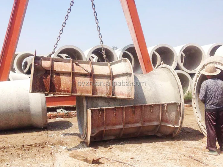 Reinforced Concrete Culvert Pipe Making Machine Concrete Pipe Machinery ...