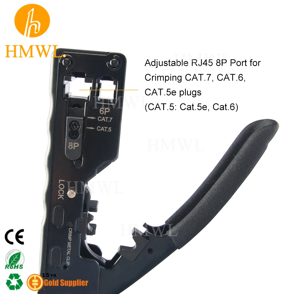 Cat7 Connector Plug Network Crimping Tool - Buy Cat7 Crimping Tool,Cat ...