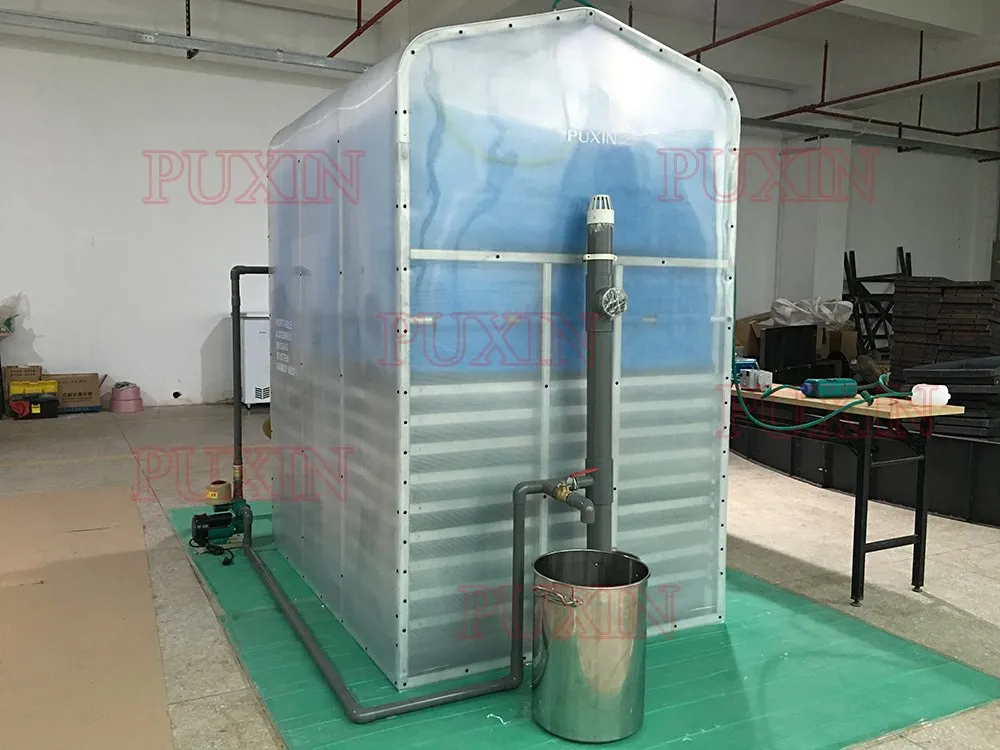 Puxin Ce Certified 3.4m3 Portable Assembly Mini Biogas Digester - Buy ...