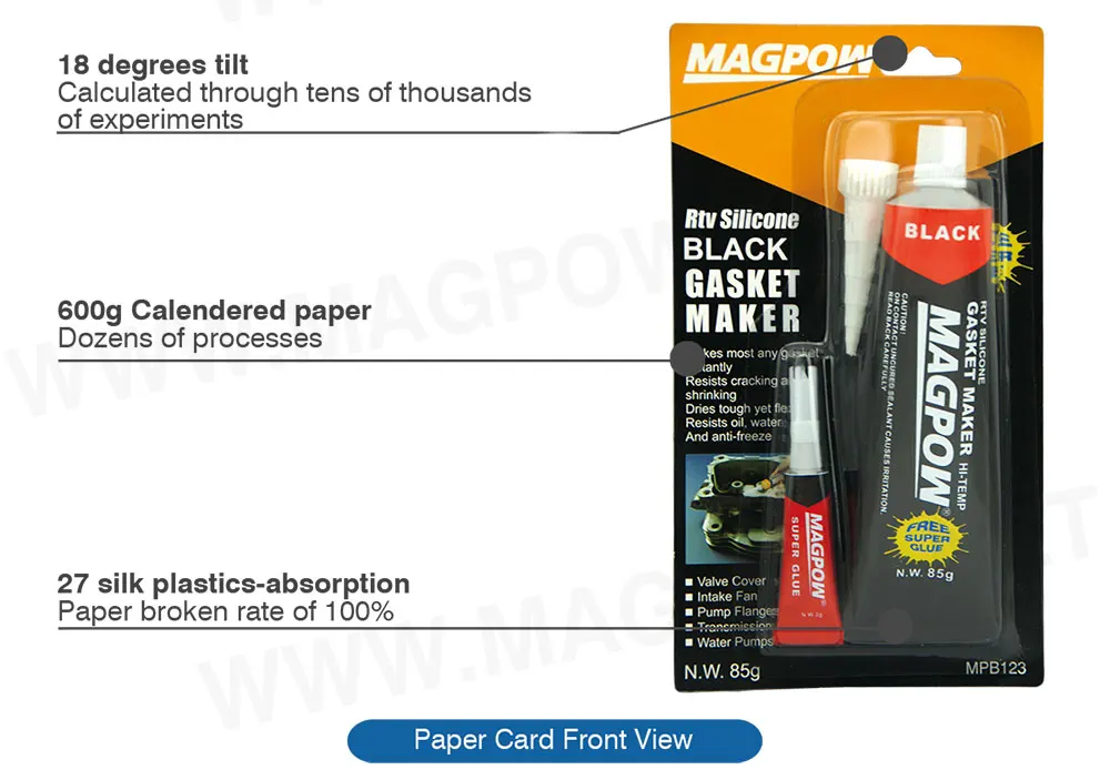 Black Rtv Silicone Sealant Gasket Maker Adhesive Glue For Car - Buy Rtv ...