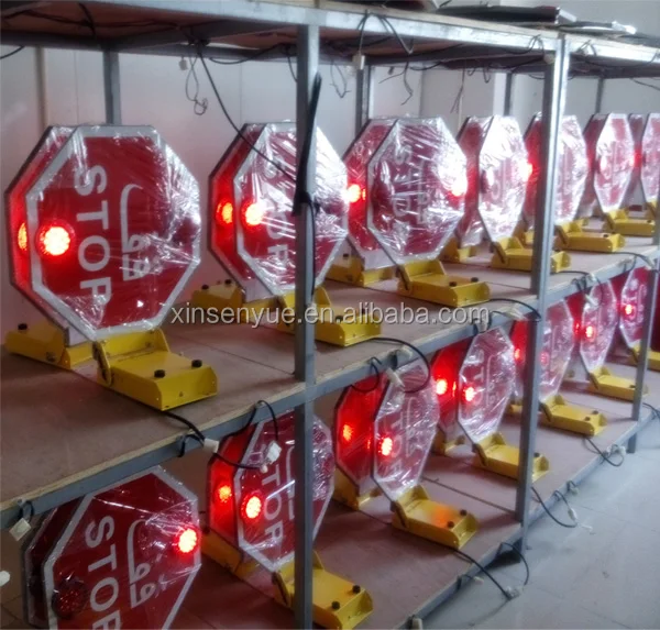 Complete Stop Sign With Bus Stop-arm Extended Lights - Buy Stop Sign ...