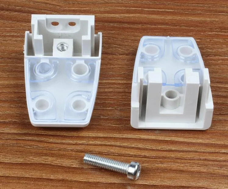 Flat Office Workstation Aluminum Alloy Partition Screen Fixing Clamp ...