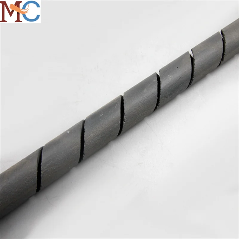 High Resistance Sic Threaded Heat Rod Black Silicon Carbide Rod - Buy ...